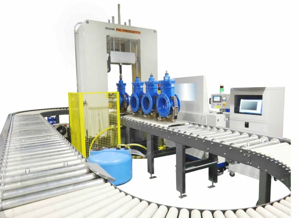 Fully Automatic Test Bench for Production Line - Think' PC PROGETTI